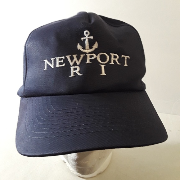 Accessories | Vintage Nautical 9s Rhode Island Anchor Snap Back Hat ...